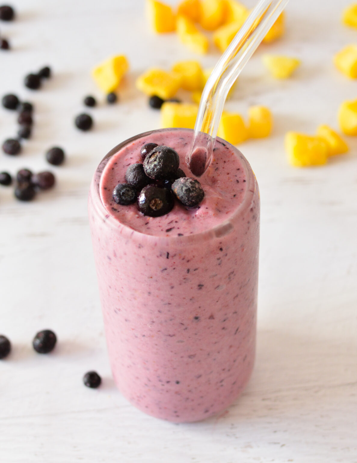 Mango Blueberry Strawberry Smoothie Sip Sip Smoothie 