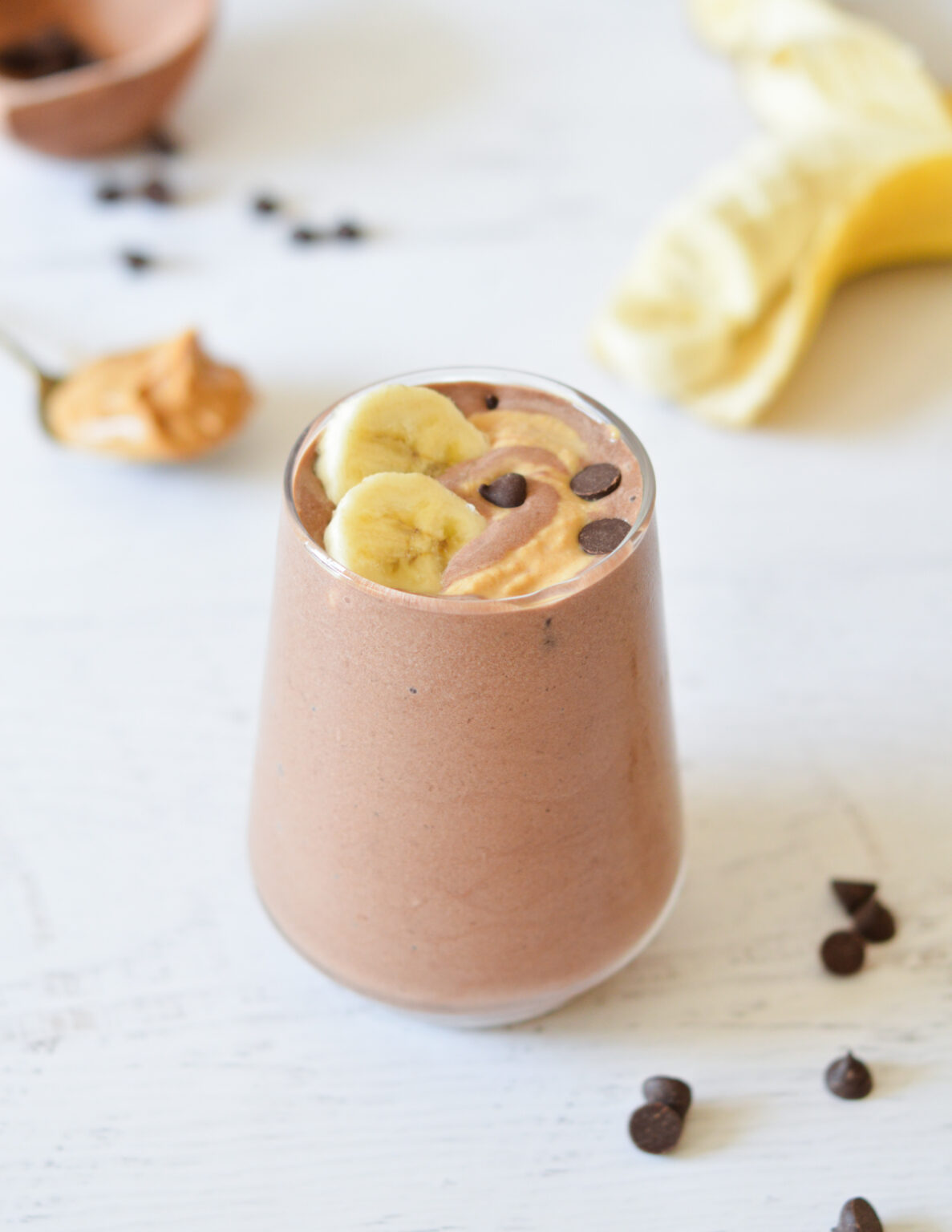 Chunky Monkey Smoothie - Sip Sip Smoothie